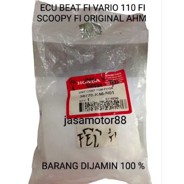 Jual ECU BEAT FI INJEKSI VARIO 110 INJEKSI SCOOPY FI INJEKSI ORIGINAL ...