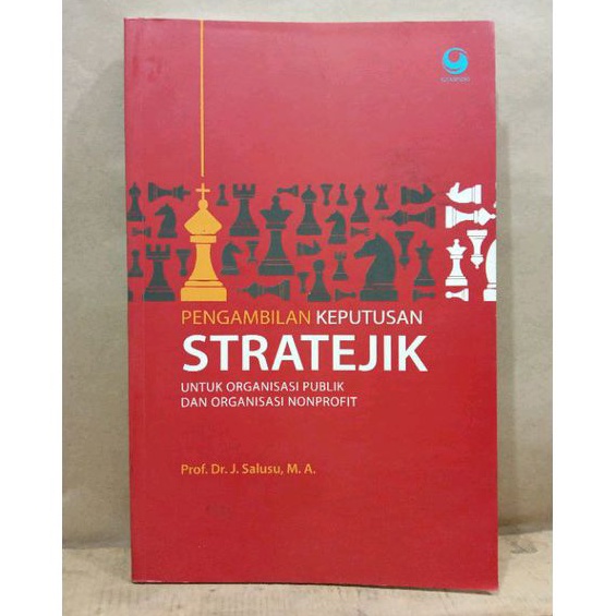 Jual PENGAMBILAN KEPUTUSAN STRATEJIK untuk organisasi publik dan organisasi nonprofit | Shopee ...