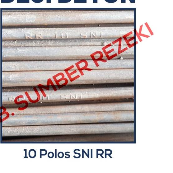 Jual BESI BETON 10 POLOS SNI RR | Shopee Indonesia