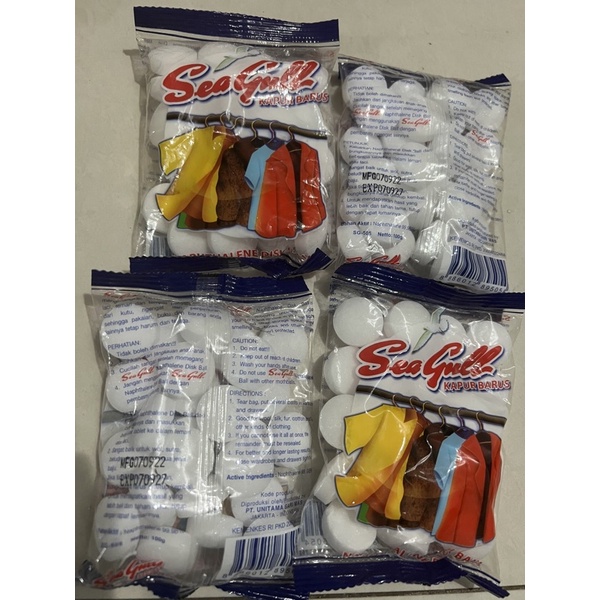 Jual SG-505 SEA GULL KAPUR BARUS BAJU KAMPER 100gr // SEAGULL BAJU ...