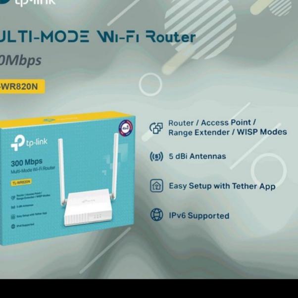 Jual [BBS] TPLink WR820N Router wifi / TP Link WR 820n MIMO Wifi ...