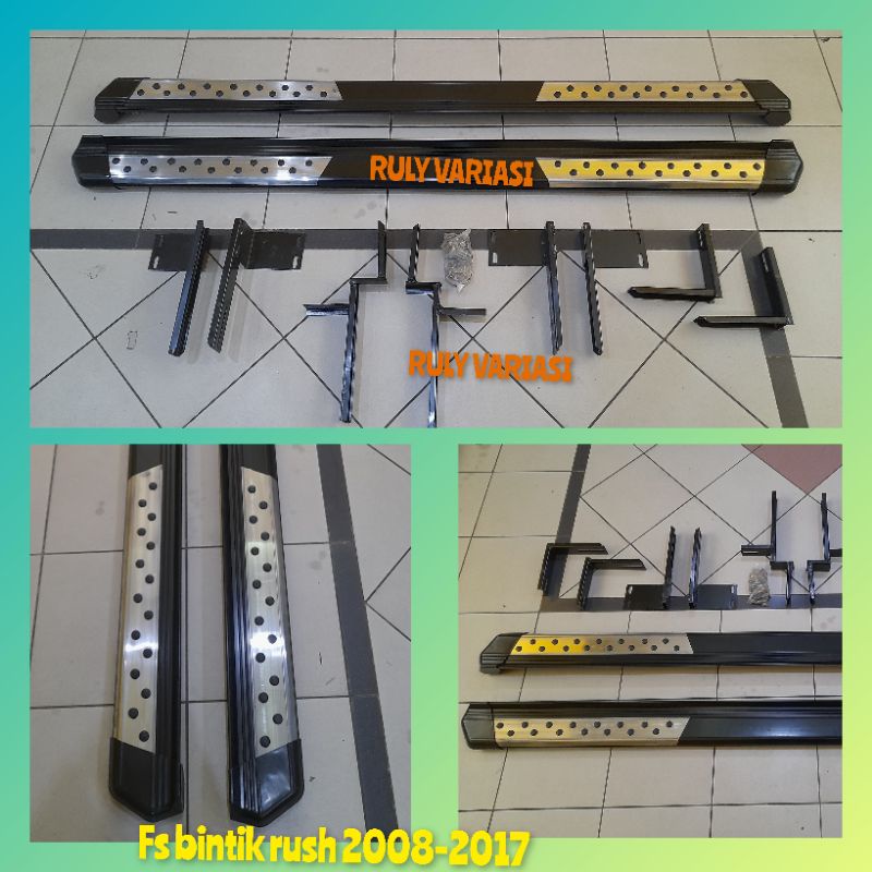 Jual Foot Step Injakan Samping Mobil Footstep Model Bintik Mobil Rush ...