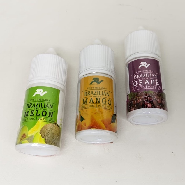 Jual Brazilian Sweet 30ML 30 ML Grape Mango Melon 15MG 15 MG Manis ...