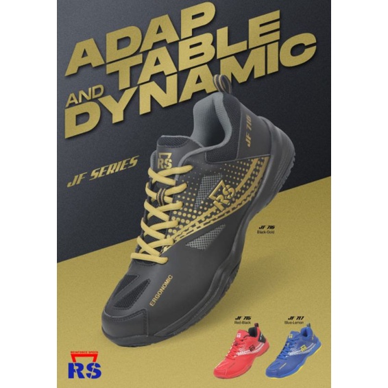 Jual sepatu rs jf 716 hitam | Shopee Indonesia