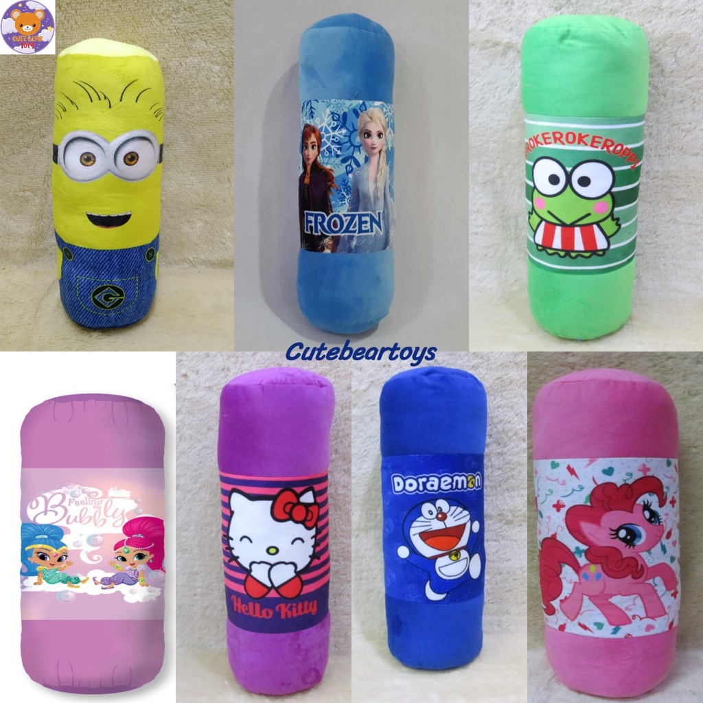 Jual CBT Guling Custome Foto Guling Printing Souvenir Lucu Kitty, Emon ...