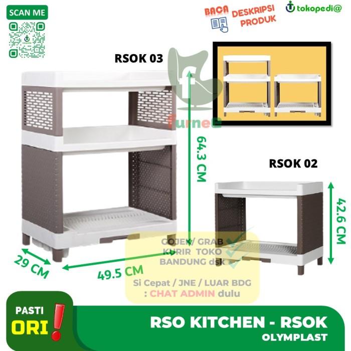 Jual Rak Susun Piring Plastik - Rsok Kitchen - Rak Plastik Olymplast ...