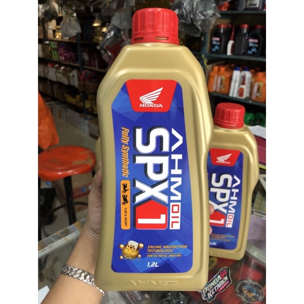 Jual Oli mesin spx1 1.2 liter SAE 10-30 (full syntetic) 100 % original ...