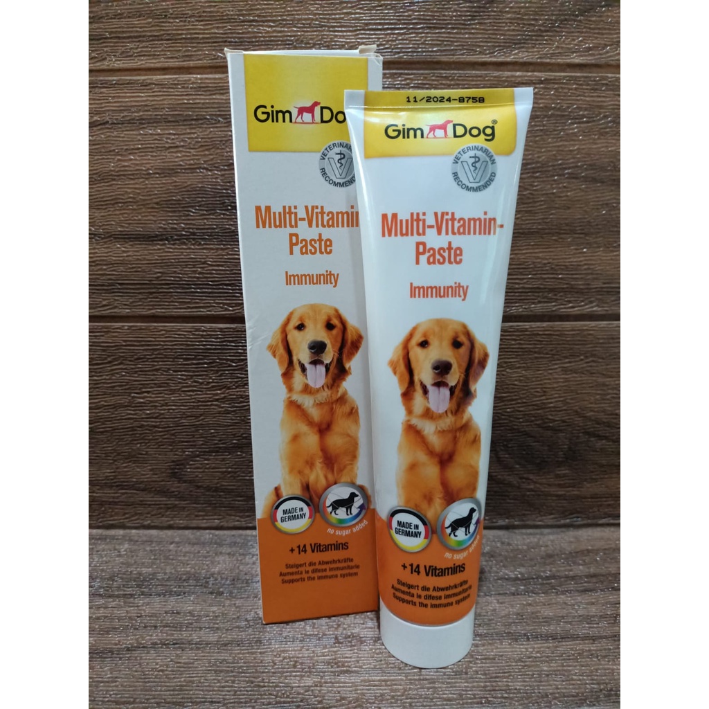 Jual GIMDOG MultiVitamin Immunity 200gr GIMPET GIM DOG Vitamin Lengkap ...