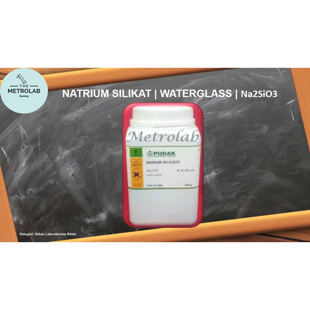 Jual Natrium Silikat | Sodium Silicate | Waterglass | Na2SiO3 | 1000 ml ...
