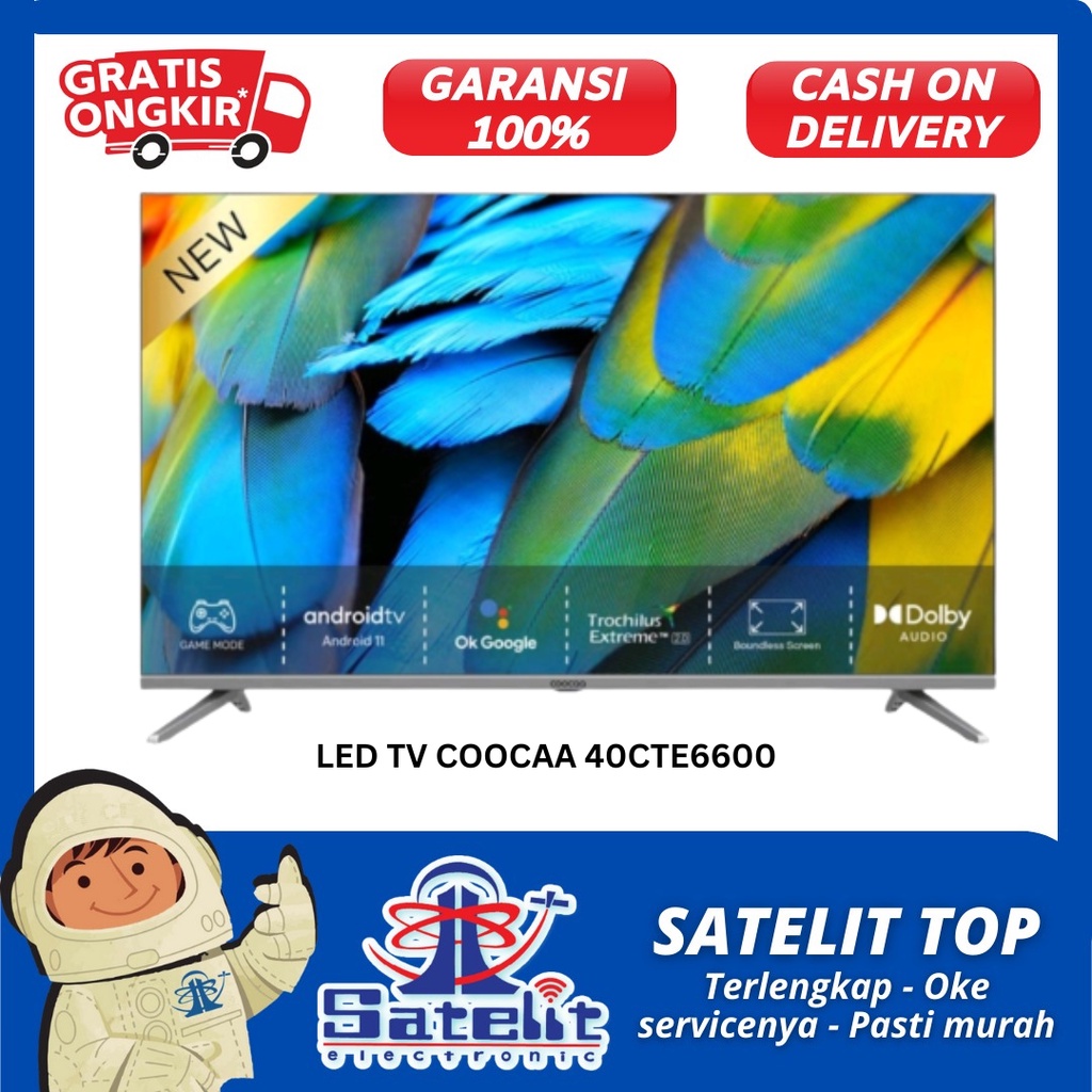Jual TELEVISI / LED TV / COOCAA 40CTE6600 / PROMO / MURAH | Shopee ...