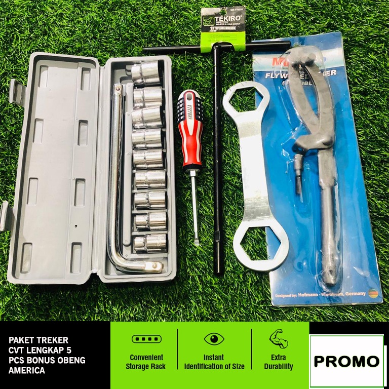 Jual GRATIS OBENG !!! Kunci sok/shock set 10 PCS + PAKETAN CVT LENGKAP ...