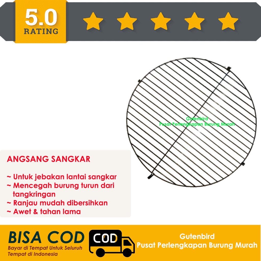 Jual GutenBird - Alas Tatakan Bawah Tebok Sangkar Burung Helopet ...