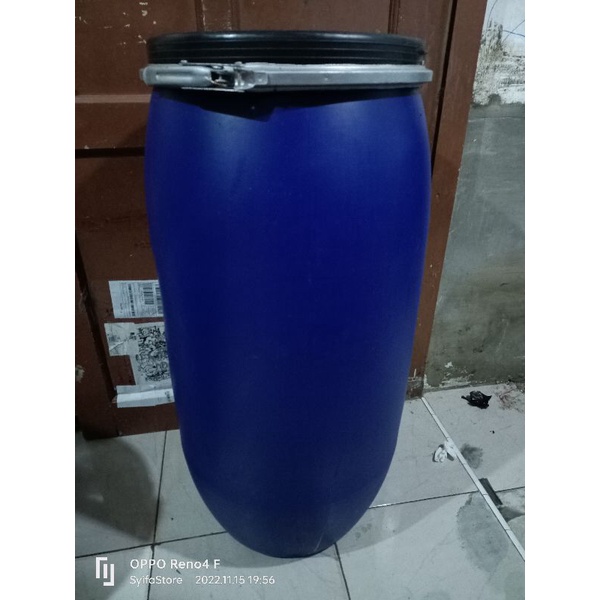 Jual Tong Fermentasi uk 150Liter + Klem Pengunci (Tong Baru tapi Klem ...