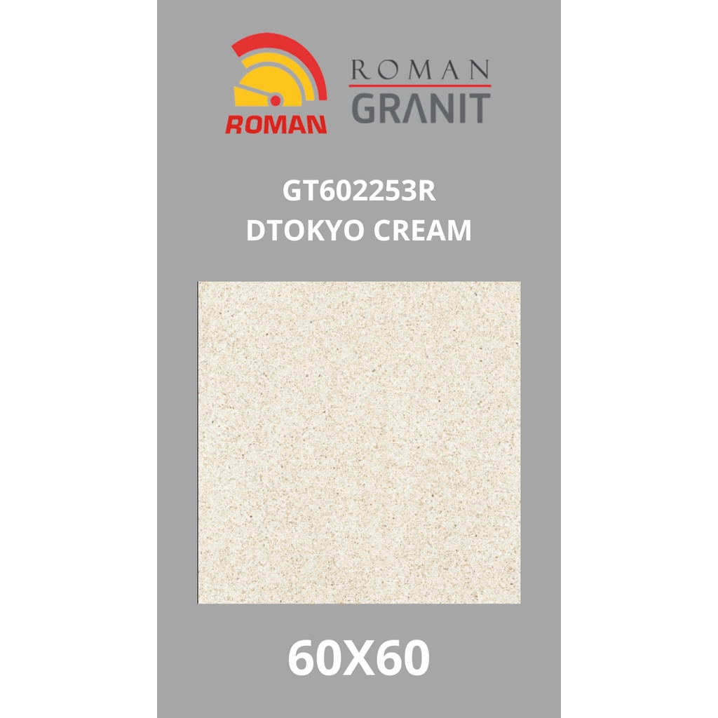 Jual ROMANGRANIT DTOKYO CREAM 60X60 GT602253R (ROMAN GRANIT) | Shopee ...