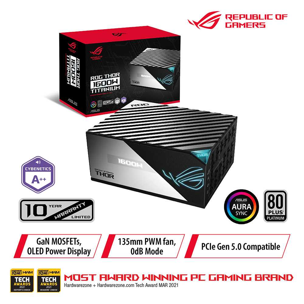 Jual ASUS ROG THOR 1600W Titanium | Shopee Indonesia