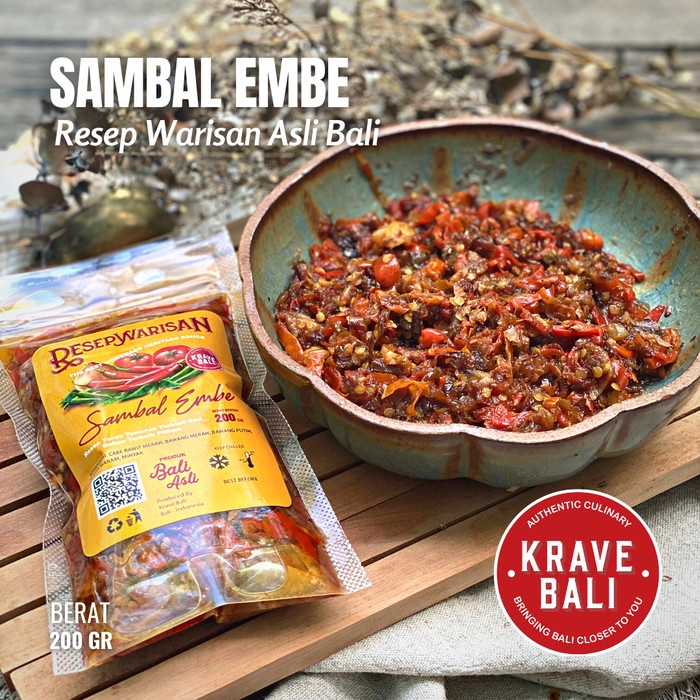 Jual New Sambal Embe Resep Warisan Sambal Tradisional Khas Asli Bali
