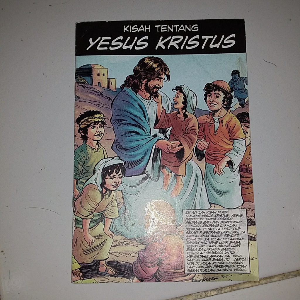 Jual komik cergam kisah tentang yesus kristus oleh david c cook ...