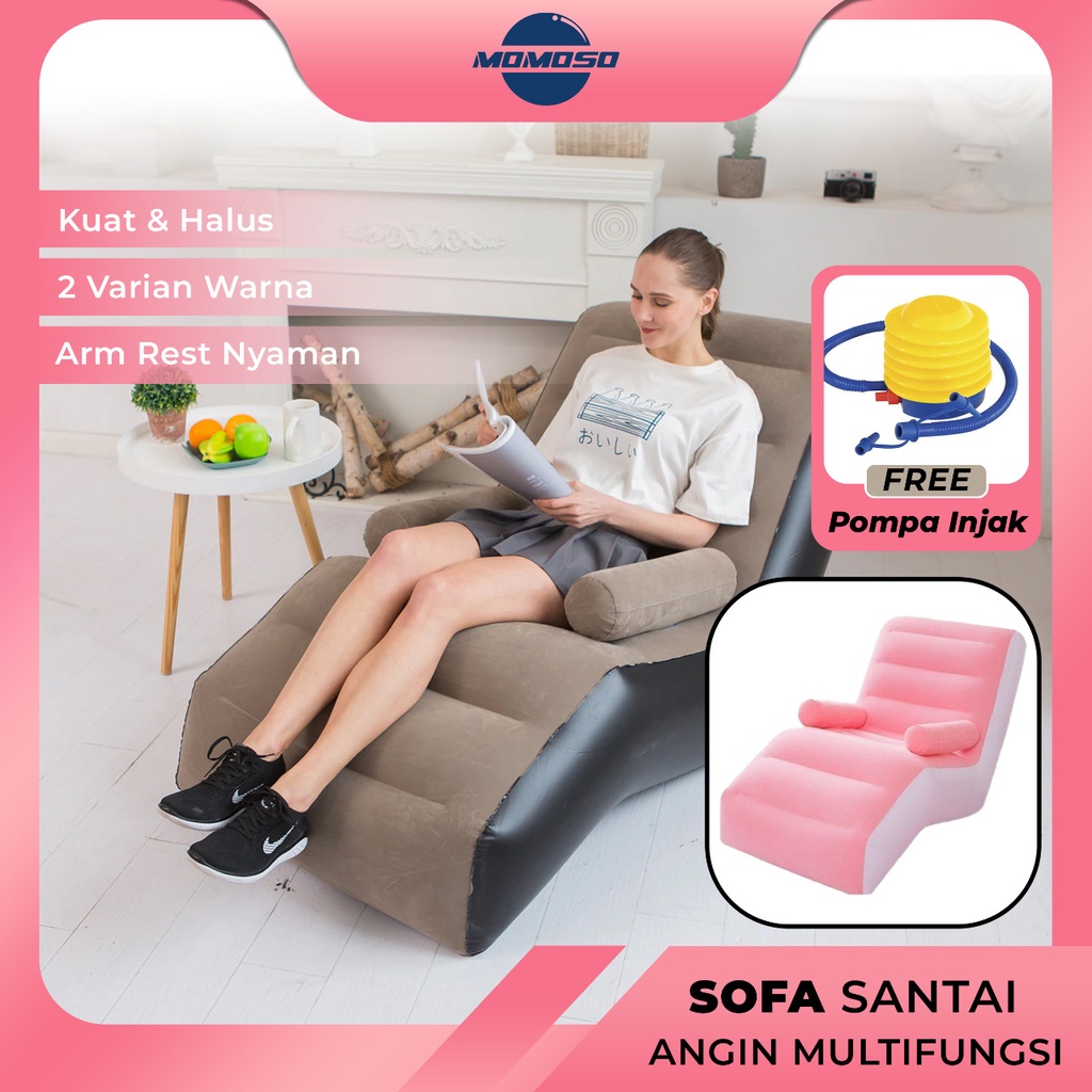 Jual MOMOSO Sofa Angin S Multifungsi Ramah Lingkungan / Kursi Santai ...