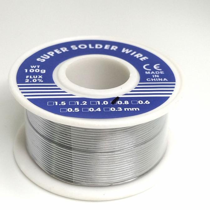 Jual Kawat Timah Solder Tin Tenol Gulung Las Tinol Soldier Soder 63/37 ...