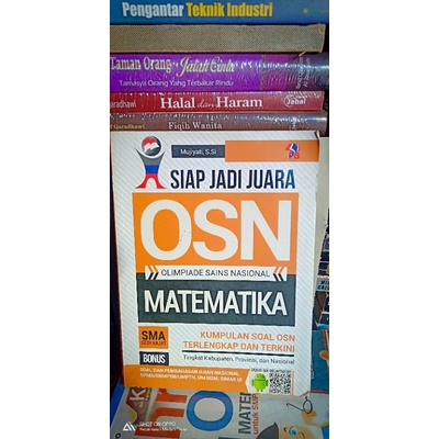 Jual SIAP JADI JUARA OSN MATEMATIKA SMA SEDERAJAT | Shopee Indonesia