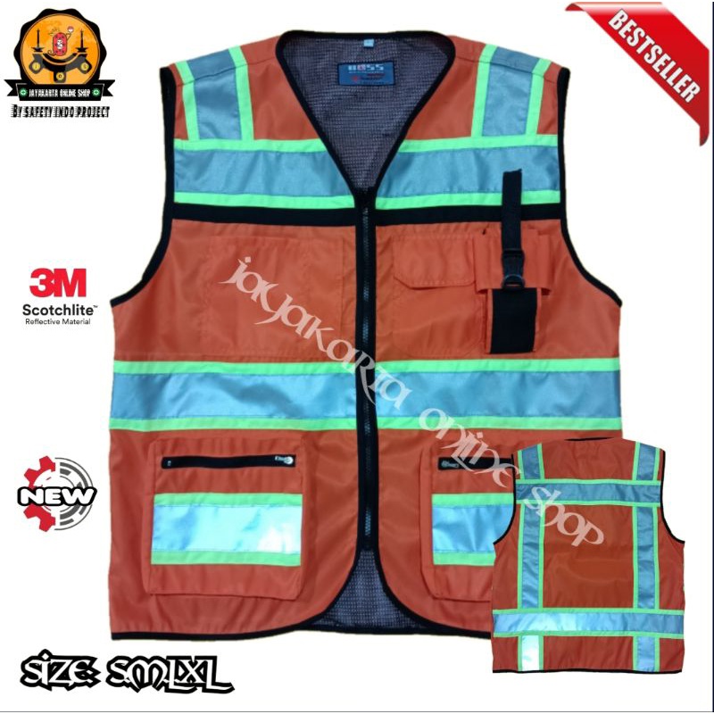 Jual ROMPI SAFETY 3M SCOTLITE TASLAN WATERPROOF PREMIUM-ROMPI SAFETY ...