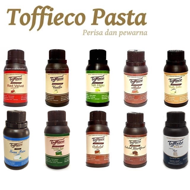 Jual Pasta Toffieco all varian 100gram PERISA PERASA MAKANAN PASTA 100 ...