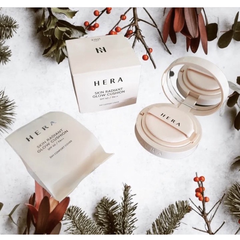 Jual HERA SKIN RADIANT GLOW CUSHION SPF 40/PA++ | Shopee Indonesia