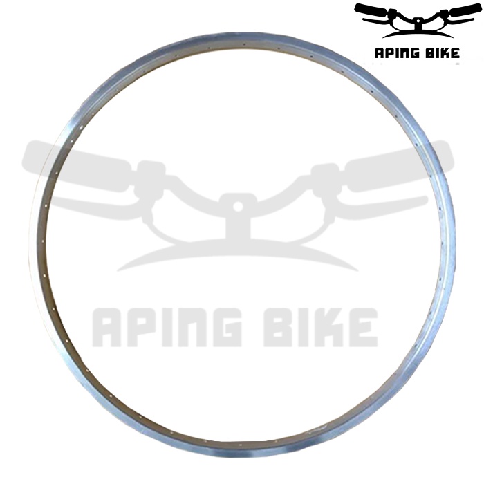 Jual Velg Alloy 24 Polos 36H Silver Rims Sepeda Pelek Aloy Sepeda MTB ...