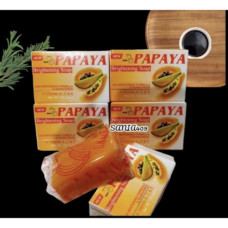 Jual RDL Papaya Brightening Soap Philippines - Sabun Pencerah Pepaya ...