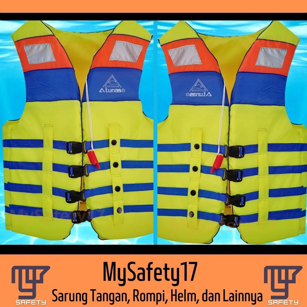 Jual PELAMPUNG ATUNAS Rompi Pelampung Safety Vest / Baju Renang ...