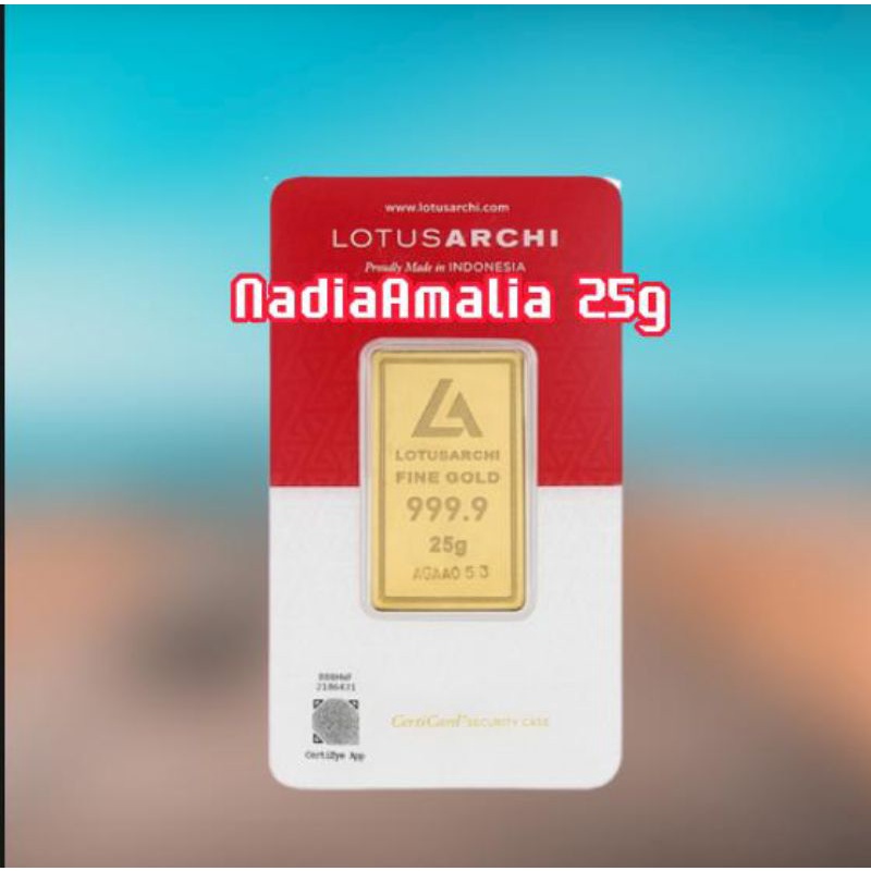 Jual LM Lotus Archi 25 gram | Shopee Indonesia