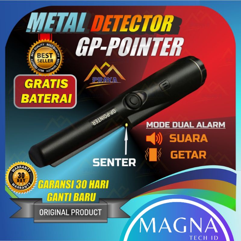 Jual GP Pointer S Metal Detektor Detector Alat Deteksi Logam Emas Metal Perak | Shopee Indonesia