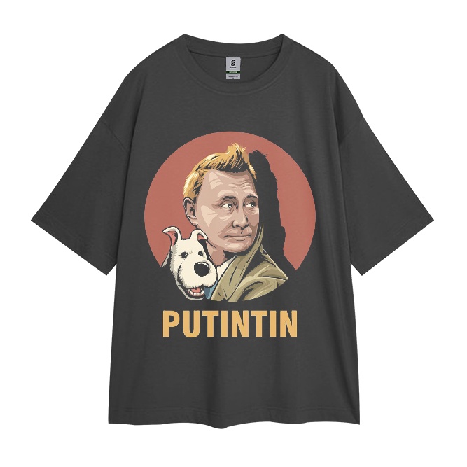 Jual PutinTin Vintage Style Oversize Tee T-shirt | Shopee Indonesia