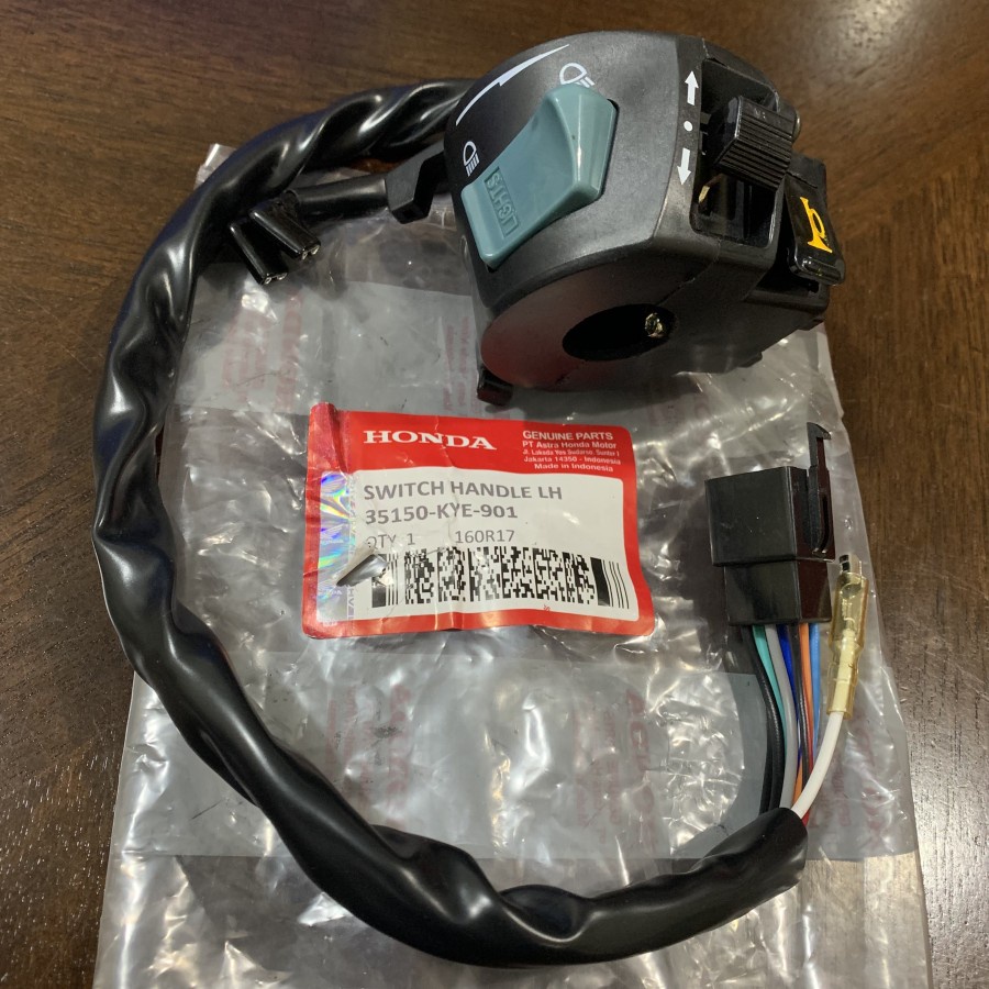 Jual Saklar Kiri Honda Gl Pro Max 12 Kabel Holder Switch Sen Klakson ...