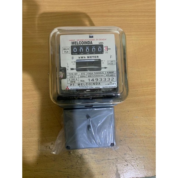 Jual KWH METER 1 PHASE Melcoinda 5 (20) Pascabayar | Shopee Indonesia