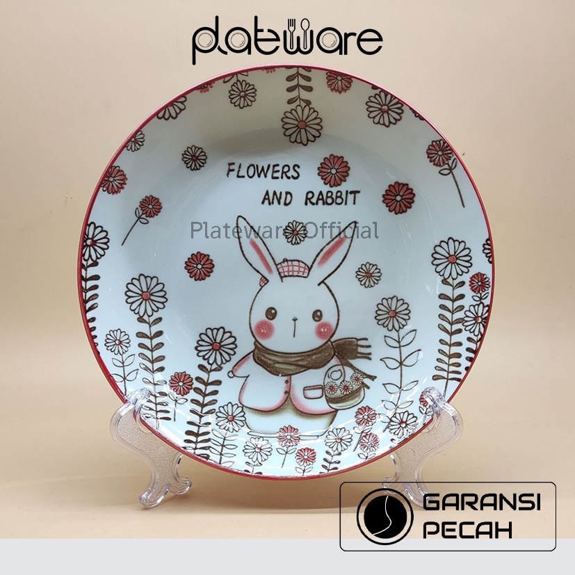 Jual Piring makan keramik banyak barian karakter lucu dan imut ukuran ...