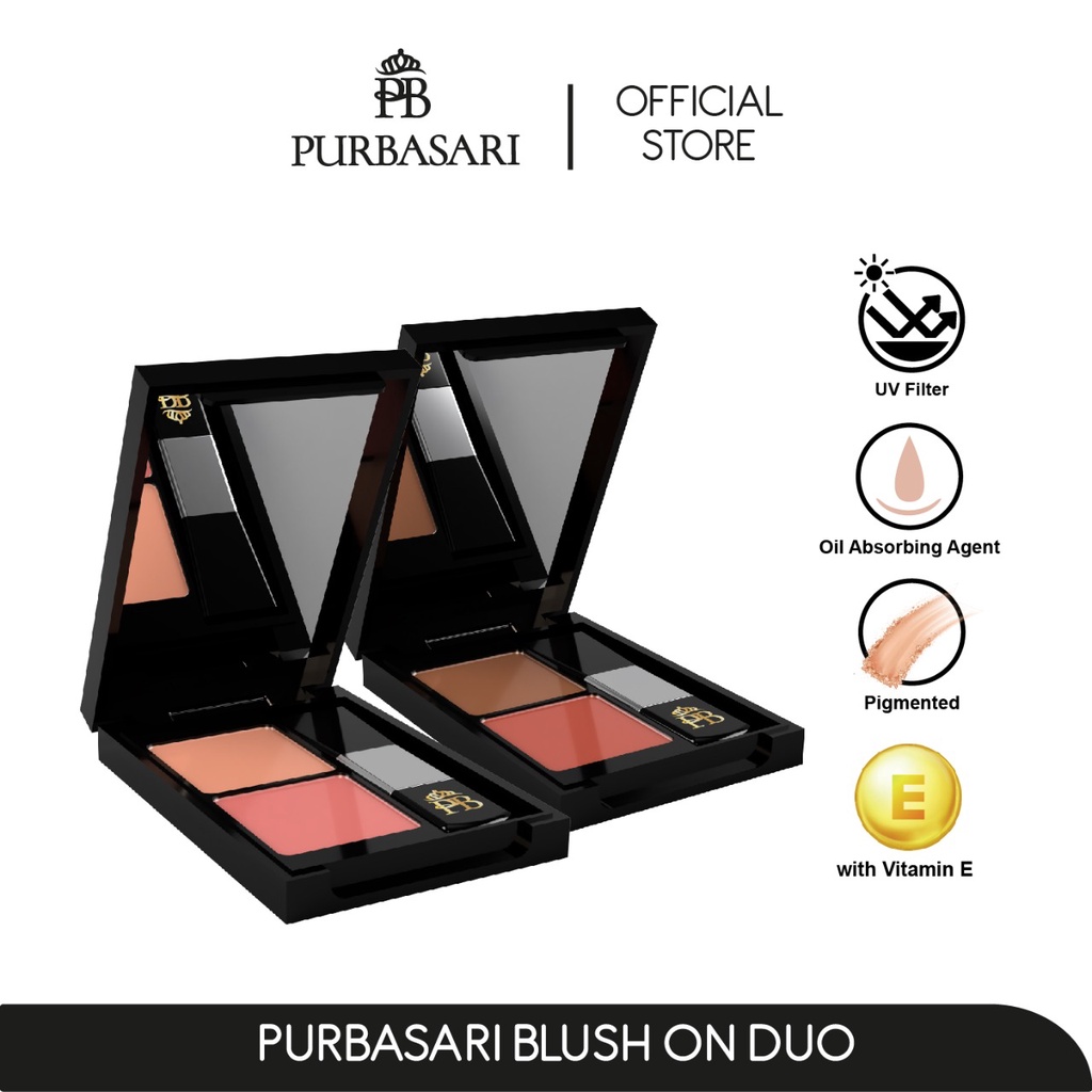 Jual Purbasari Blush On Duo | Shopee Indonesia