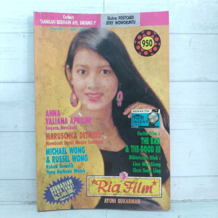 Jual Majalah Ria Film 950 Ayuni Sukarman 1992 | Shopee Indonesia