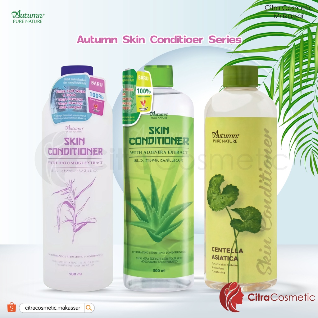 Jual ️CitraCosmetic ️ Autumn Skin Conditioner 500 Ml Series | Hatomugi ...