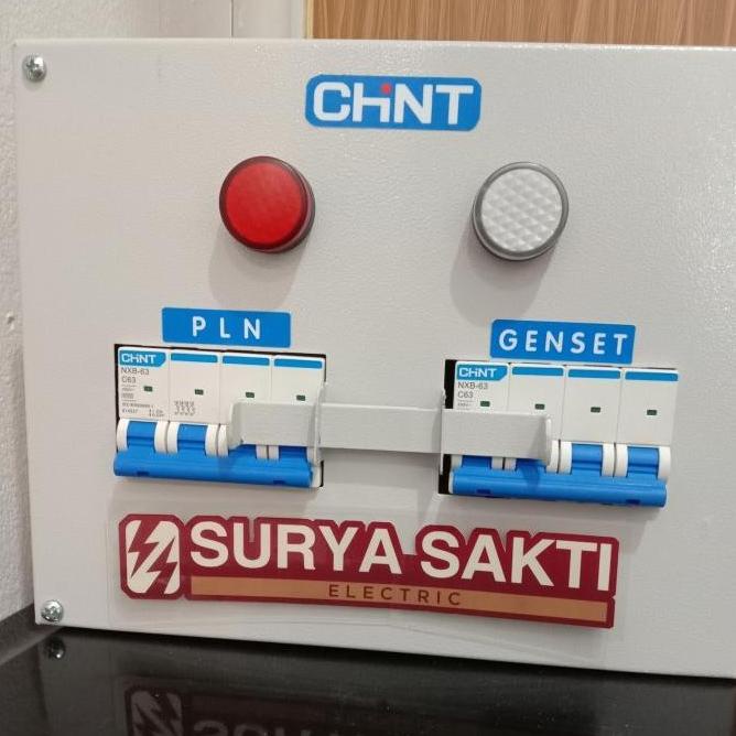 Jual Panel Interlock 3 Phase Chint 4P Switch Handel Ohm Saklar Pln ...