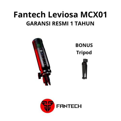 Jual FANTECH Leviosa MCX01 Mic Condenser USB - GARANSI RESMI | Shopee ...
