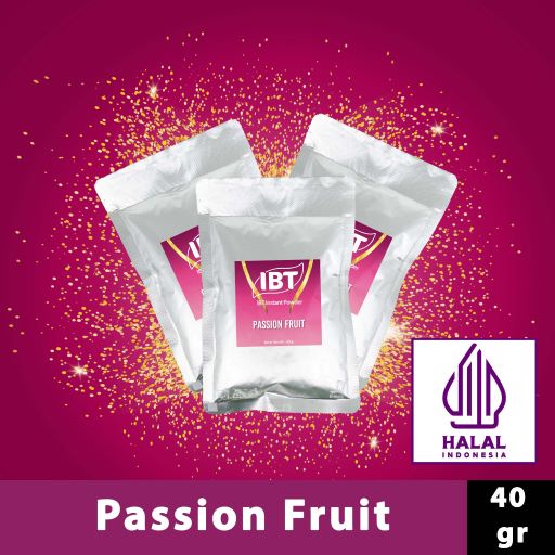Jual Bahan Minuman Bubuk Rasa Passion Fruit. Markisa Instant IBT Drink ...