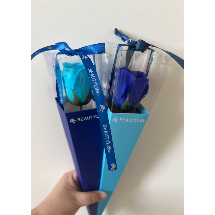 Jual Single rose box / plastik bunga satuan / kertas bunga / barang ...