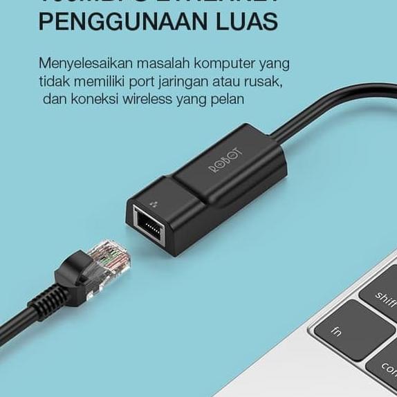 Jual ROBOT EA10 USB Ethernet Adapter USB 2.0 to RJ45 LAN Nintendo ...