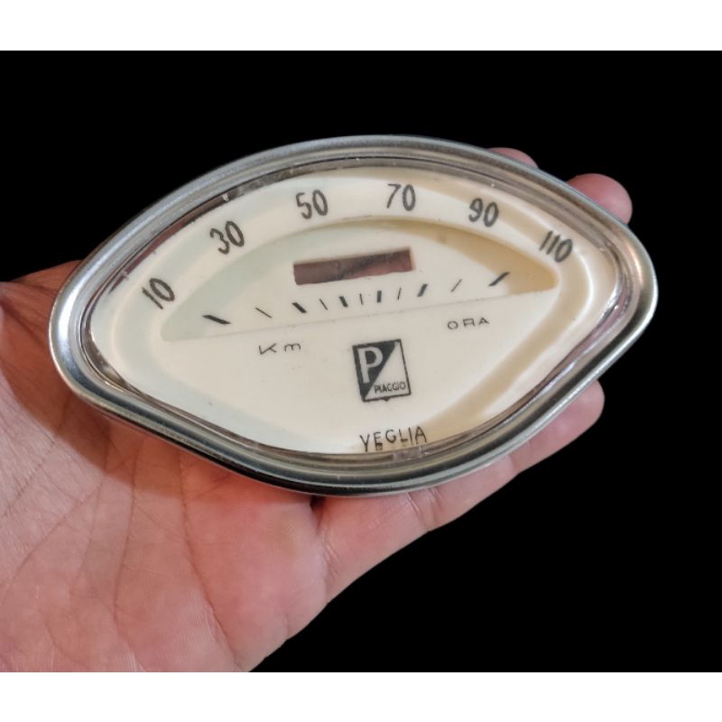 Jual Layar speedometer vespa sprint s 1966-1967 km 110 veglia Borletti ...