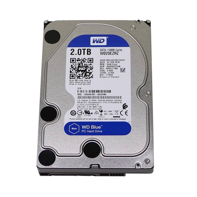 Jual HDD WD BLUE 2TB 3.5INC | Shopee Indonesia