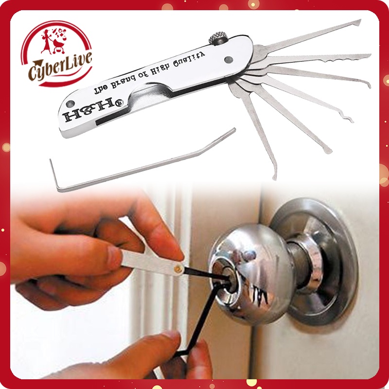 Jual Lock Pick Opener Set Locksmith Tools Alat Pembuka Kunci Untuk ...
