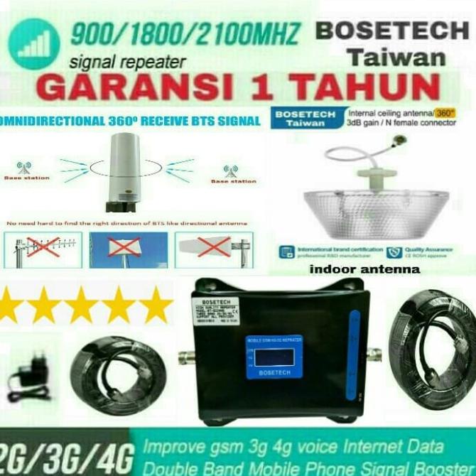 Jual Repeater Gsm Tri Band 2G+3G+4G / Penguat Sinyal Hp Gsm | Shopee Indonesia