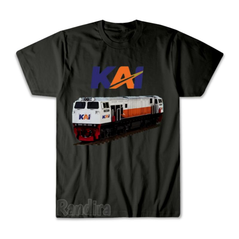 Jual Kaos dewasa kereta api kaos dewasa KAI bahan premium | Shopee ...