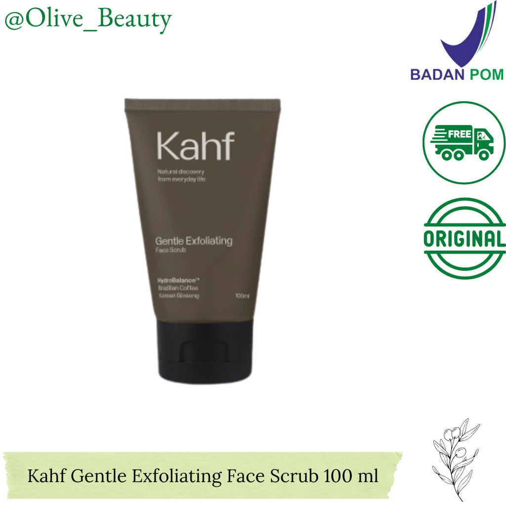 Jual Kahf Gentle Exfoliating Face Scrub 100 ml | Shopee Indonesia